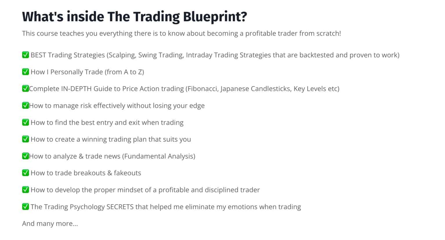 The Trading Geek Course Review - is The Trading Blueprint Worth it?