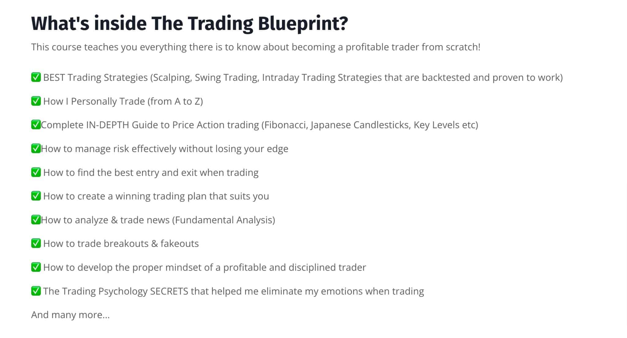The Trading Geek Course Review - is The Trading Blueprint Worth it?
